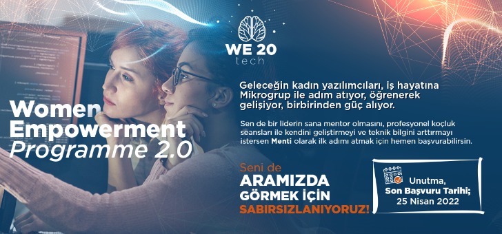 Mikro Yazılımevi Yazılım Hizmetleri Bilgisayar San. ve Tic. A.Ş. We20 ... Mikro Yazılımevi Yazılım Hizmetleri Bilgisayar San. ve Tic. A.Ş. We20 ...