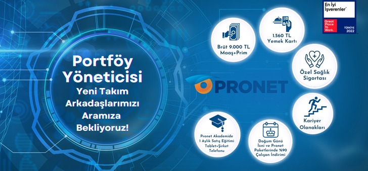 Pronet Güvenlik Hizmetleri Portföy Yöneticisi İş İlanı - Kariyer.net